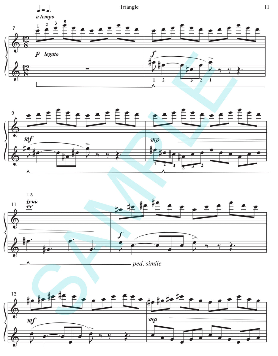 TRIANGLE - Piano Music - Martha Hill Duncan