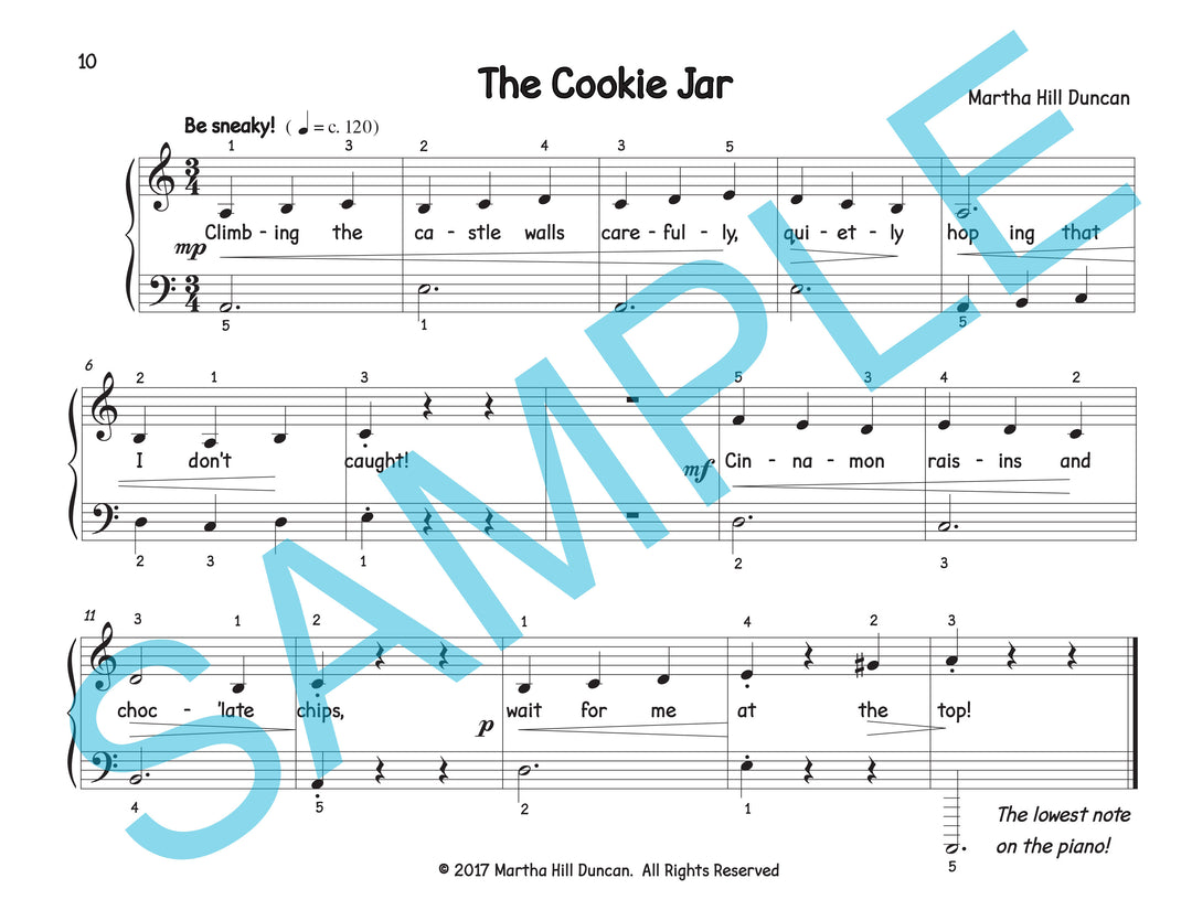 THE COOKIE JAR - Piano Music - Martha Hill Duncan
